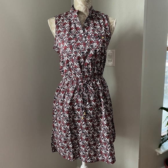 MPH Collection | Dresses | Nwt Mph Collection Black Floral Shirtdress ...